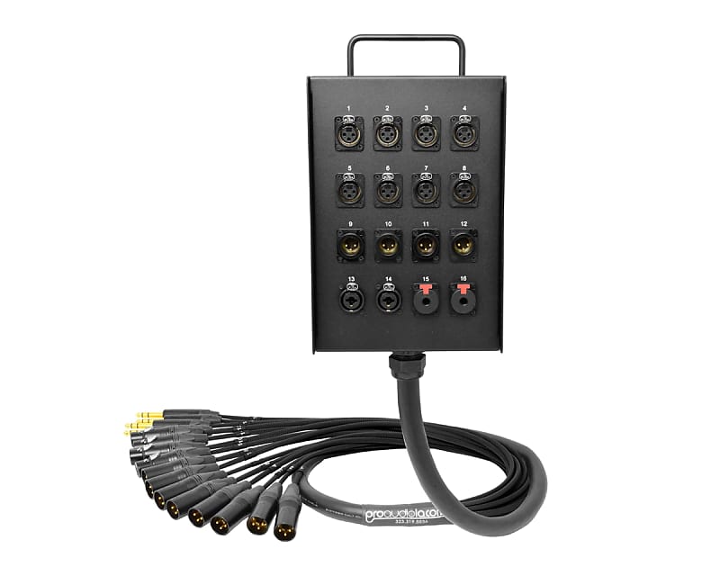 16-Channel Studio Wall Box / Stage Box | Mogami 2934 & | Reverb