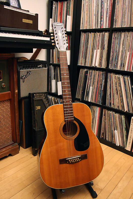 Conrad 12 String Acoustic Guitar 1970s | Reverb
