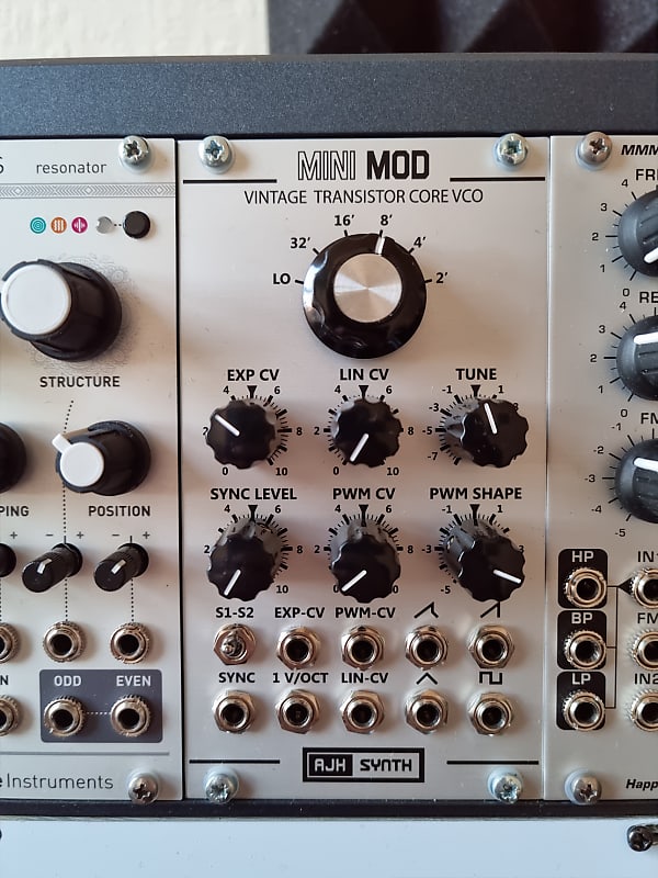 AJH Synths Minimod Transistor VCO Silver | Reverb