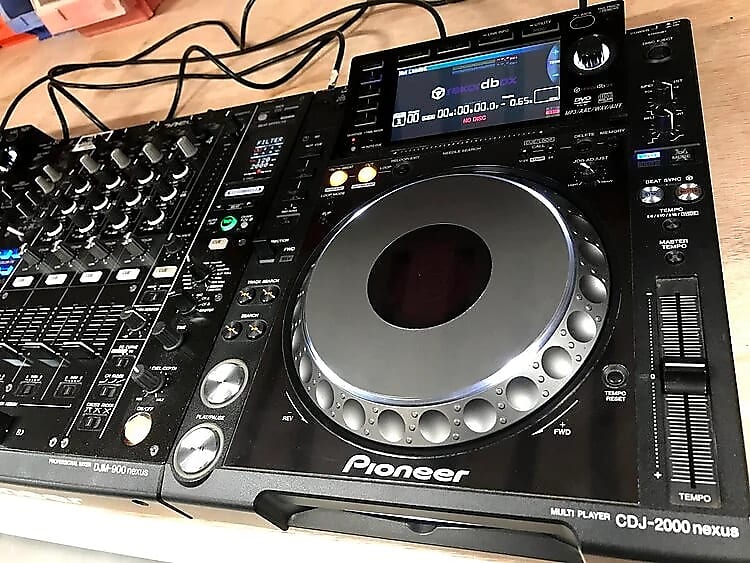 Pioneer (x2) CDJ2000NXS2 & DJM-900 Mixer DJ System + Road | Reverb