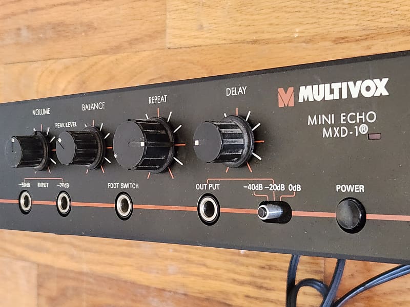 Rare Multivox mini echo mxd-1 rack mount | Reverb