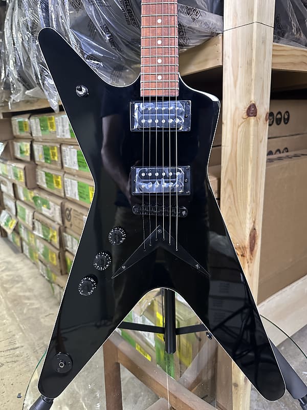 Dean MLX Left-Handed - Classic Black #10828 | Reverb