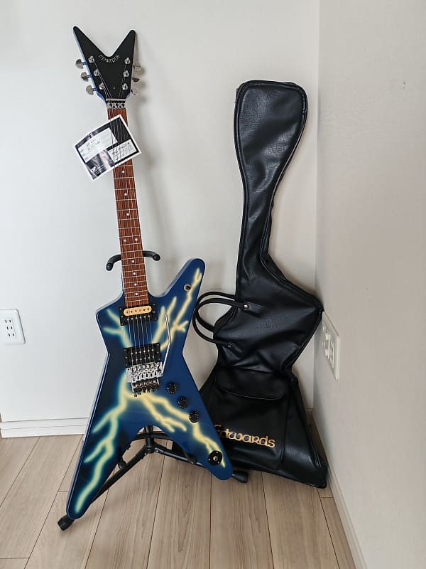 ESP EDWARDS EP-135 Lightning Bolt Dimebolt 1990's - JAPAN MIJ | Reverb