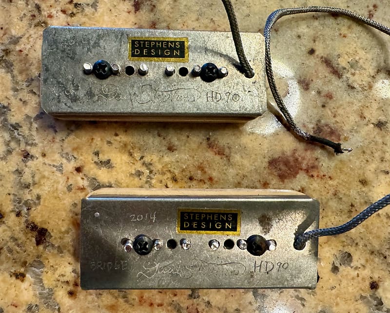 Dave Stephens Design HD90 P90 set 2014 - Cream | Reverb