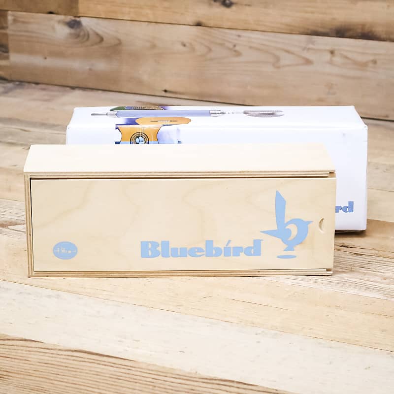 Blue Microphones BlueBird Wood Storage Box Case Protective | Reverb