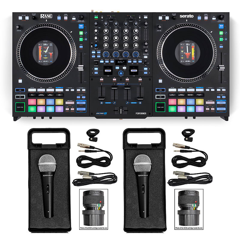 Rane Performer 4 Channel Serato DJ Controller w/Motorized | Reverb