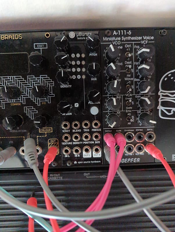 Momo Modular uBurst Texture Synthesizer 2021 - Black | Reverb