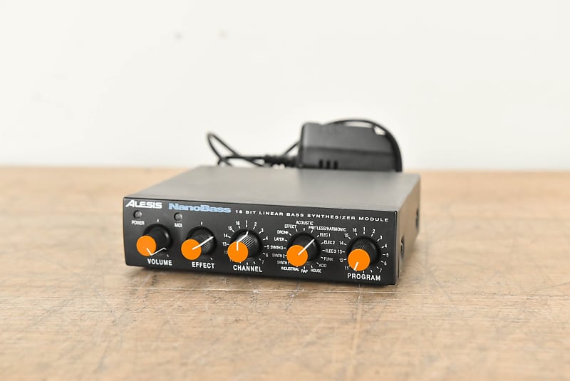 Alesis NanoBass 16-Bit Linear Bass Synthesizer Module CG0011C | Reverb