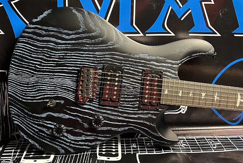 PRS SE Swamp Ash CE 24 Sandblasted 2024 - Sandblasted Blue | Reverb