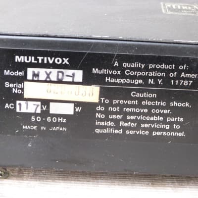 Multivox mini echo mxd-1 rack mount | Reverb