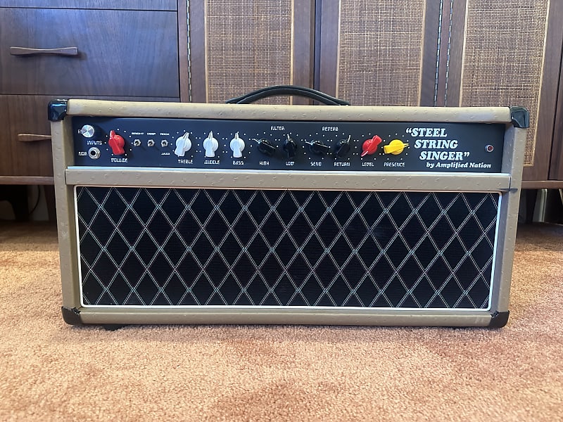 Amplified Nation Steel String Singer 2000s - Brown | Reverb