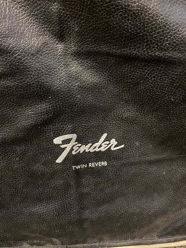 Fender Vintage Twin Reverb Amp Cover 1970’s Black | Reverb