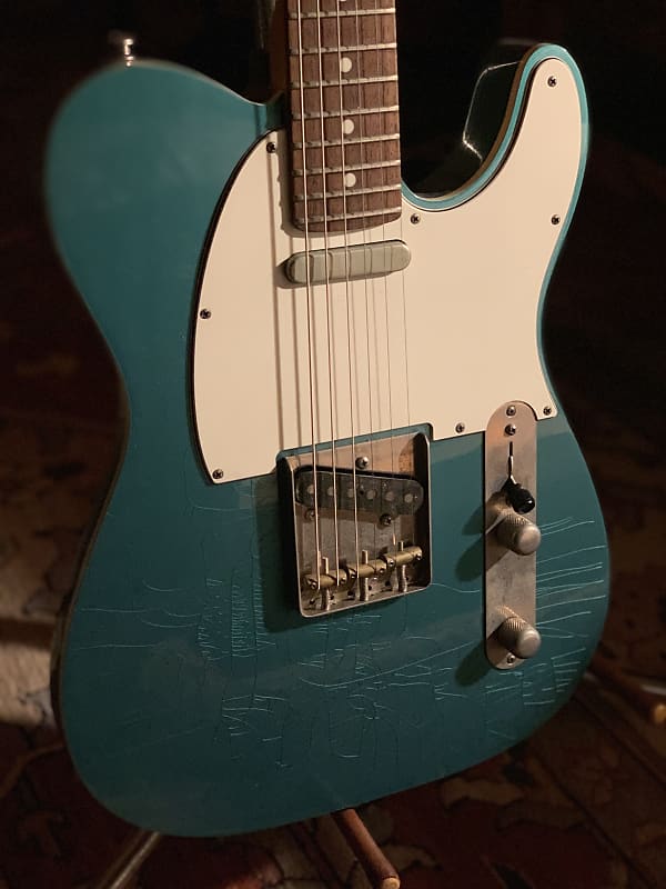 Angry Angus Testy (Telecaster) 2013 Blue | Reverb