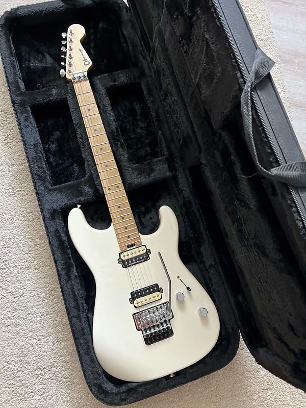 Charvel Pro-Mod San Dimas Style 1 HH FR - Snow White | Reverb