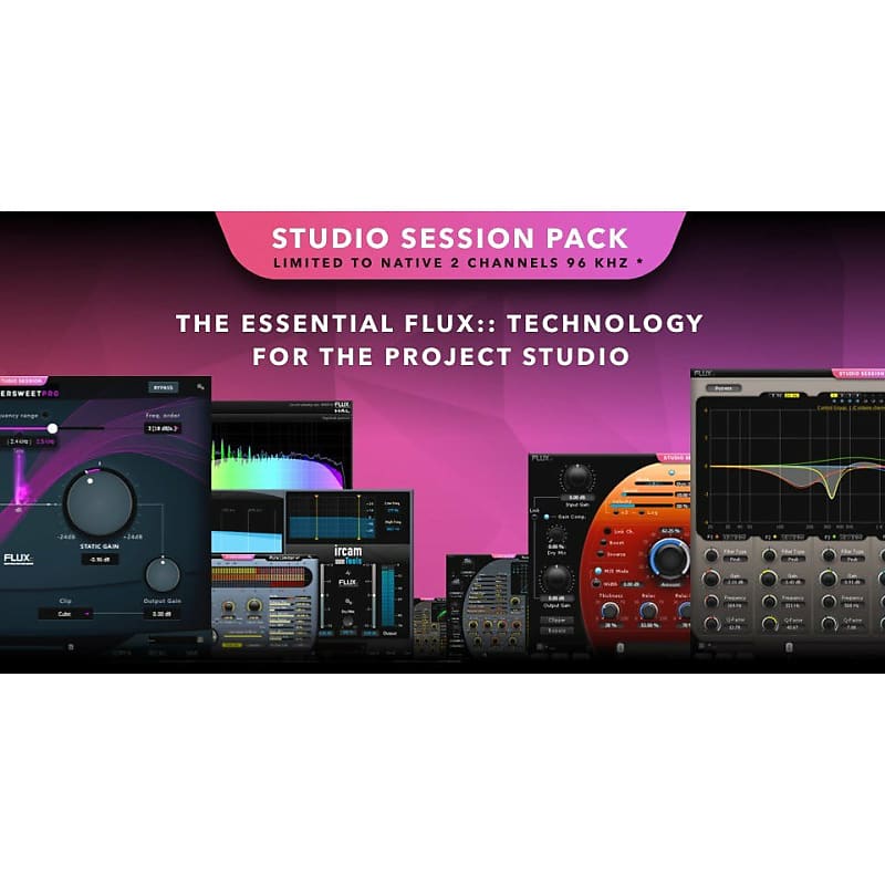Flux Studio Session Pack | Reverb