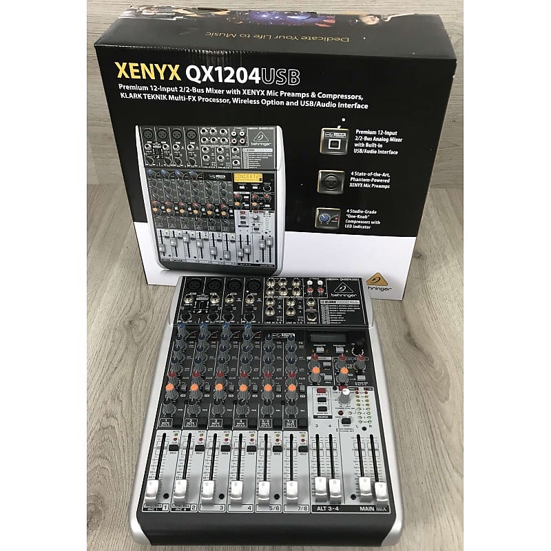 Behringer Xenyx QX 1204 USB | Reverb