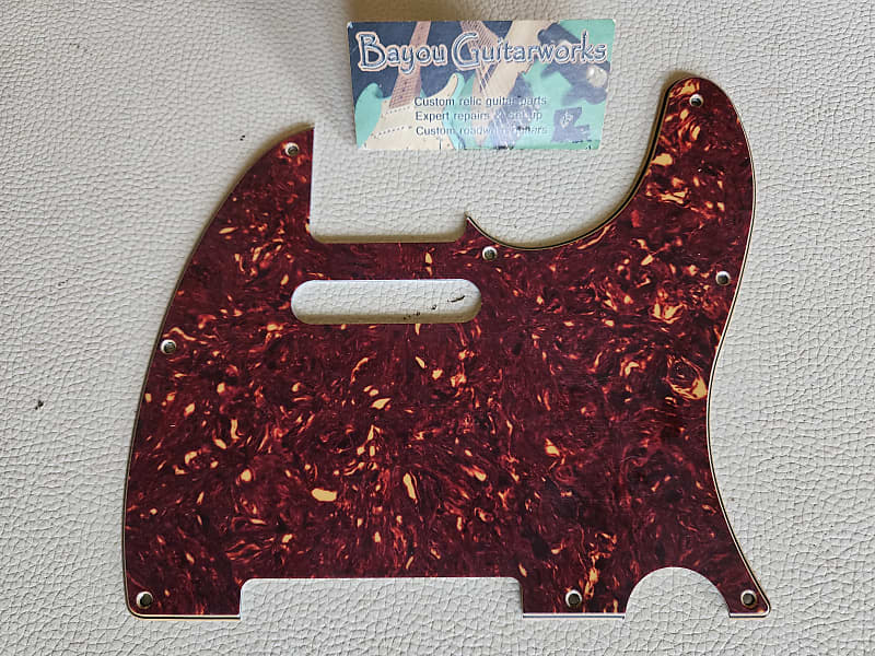 Fender Telecaster Tortoise Pickguard Aged Relic | Reverb