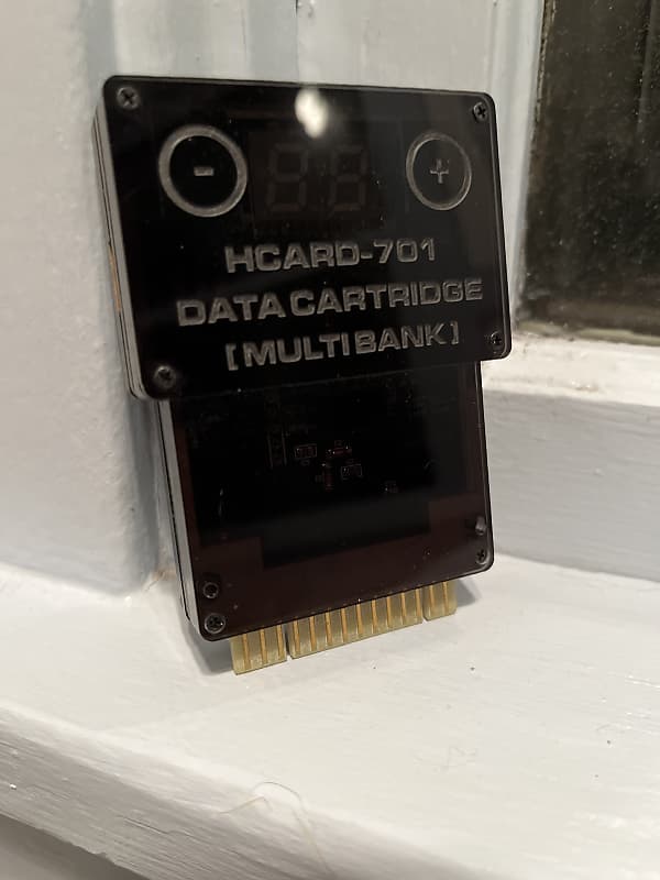 HCard 701 Yamaha DX7 Data Cartridge Hypersynth Multibank | Reverb