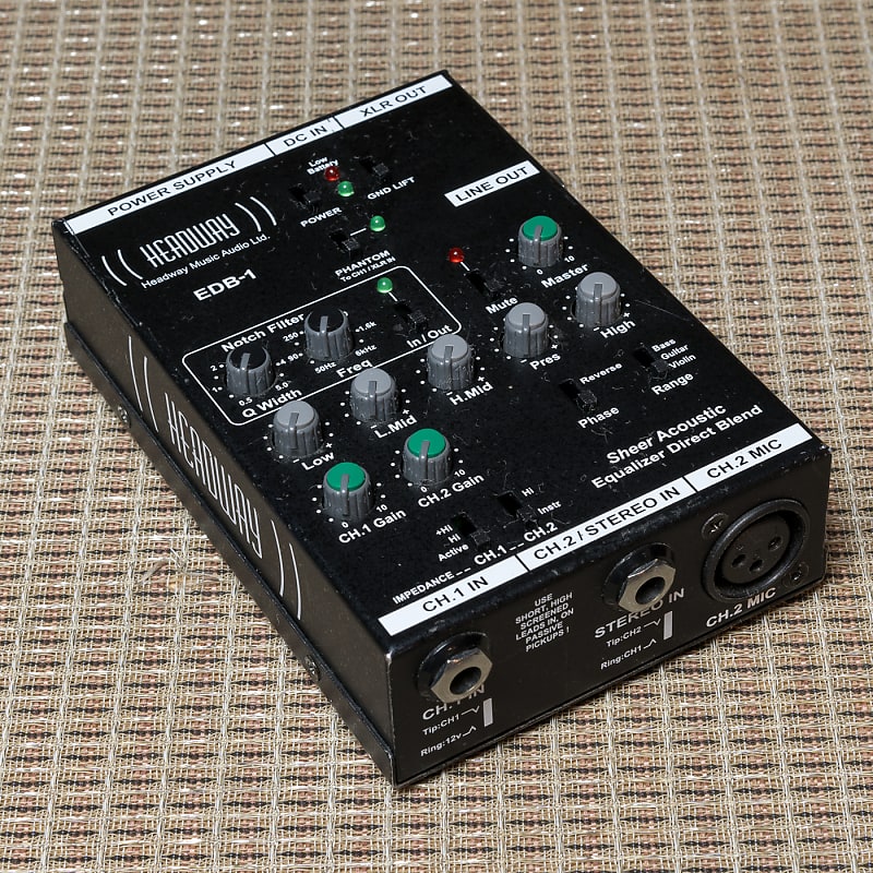 Headway Music Audio EDB-1 Acoustic Instrument Preamp | Reverb