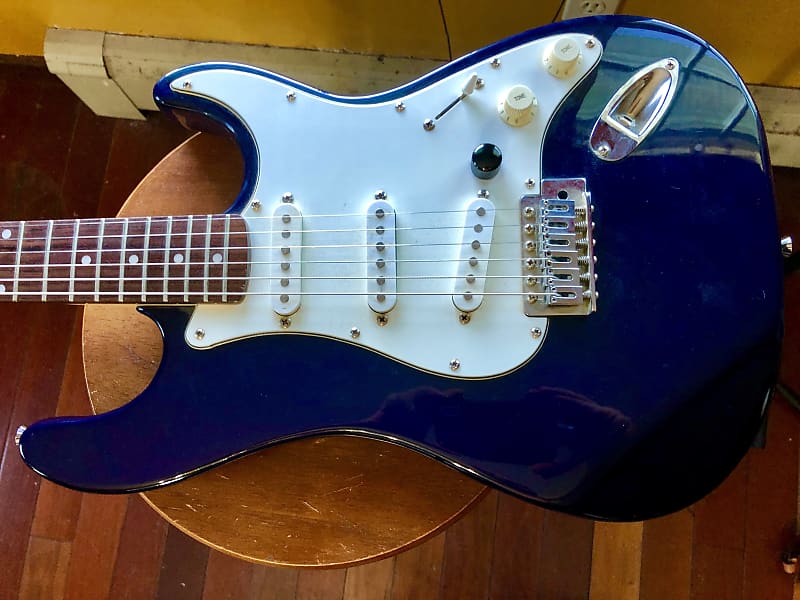 Jay Turser JT-300 Stratocaster copy Dark Blue guitar solid | Reverb UK