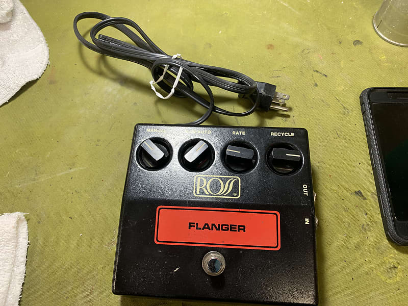 Ross Flanger 70s - Black | Reverb