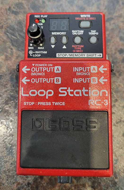 Boss RC-3 Loop Station Pedal | Reverb