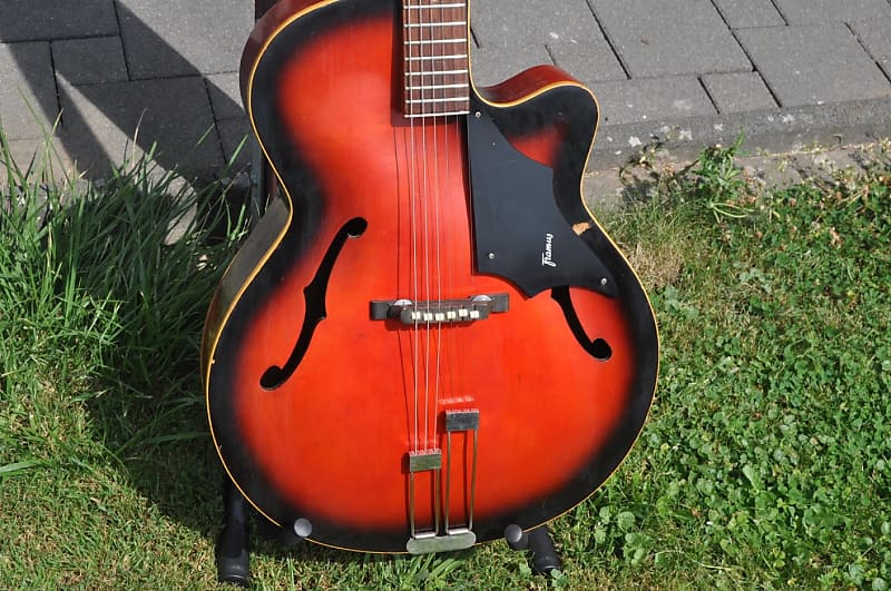 Framus Stella and Sorella - Free Shipping - 1960s red and | Reverb