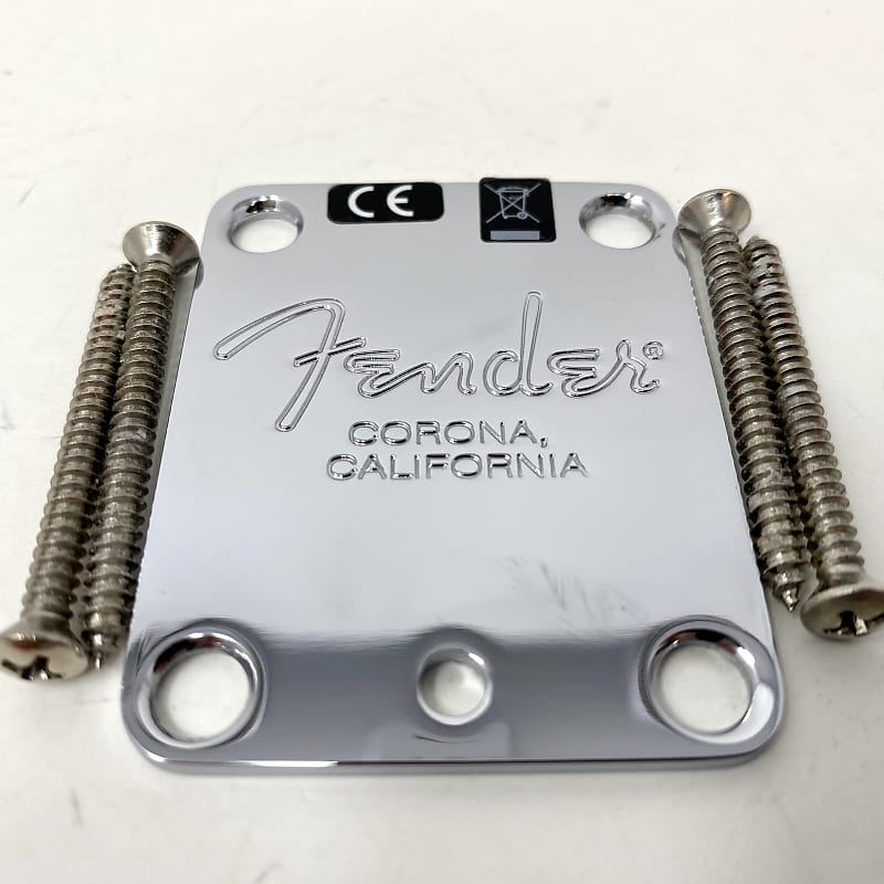 Fender USA Corona CA Neck Plate MINT 23031 | Reverb