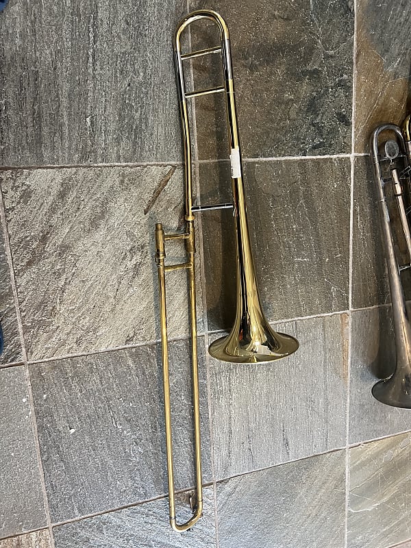 Yamaha Trombone, body and slide, sell as parts. | Reverb