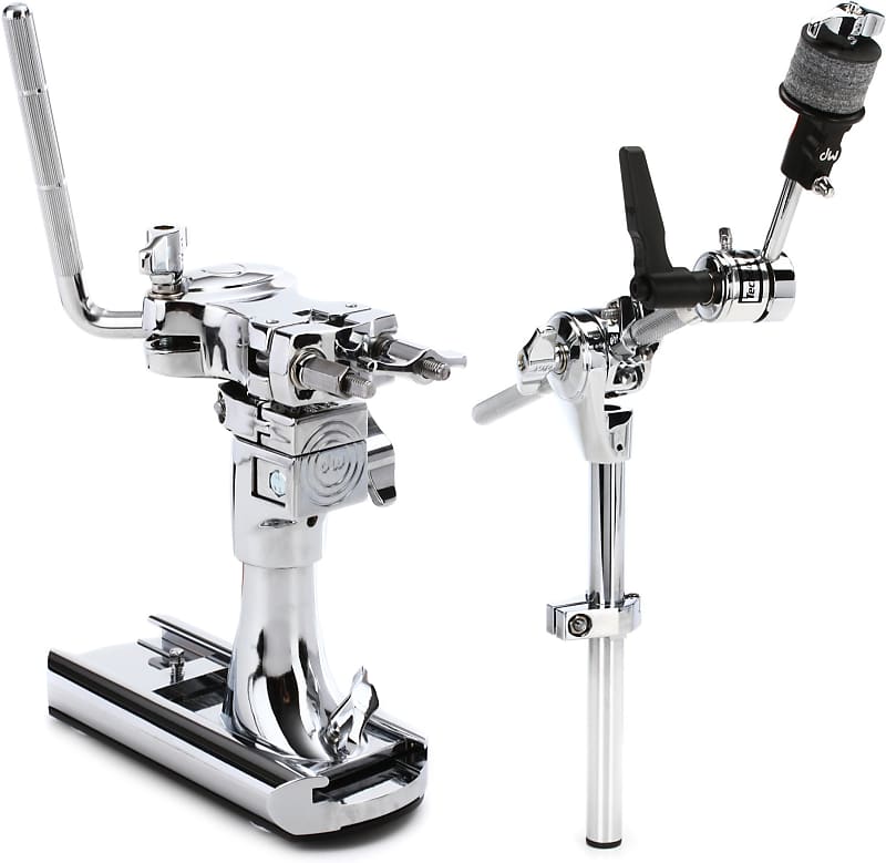 DW Bass Drum Single Tom Mount - Chrome Bundle with DW | Reverb