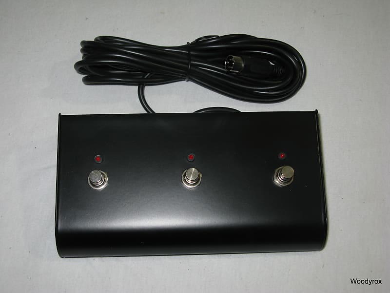 Generic Three Button Footswitch with LED, PED803, for | Reverb