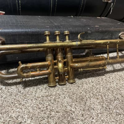 1950s (?) Concertone Trumpet (Pea Shooter Style) | Reverb