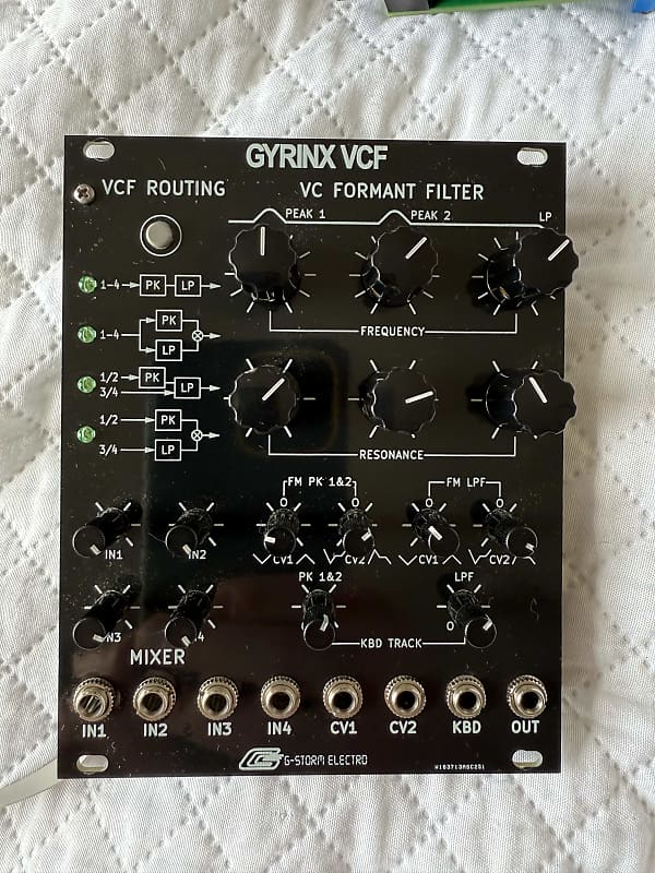 G-Storm Electro GYRINX VCF Eurorack Synton Syrinx Topology | Reverb