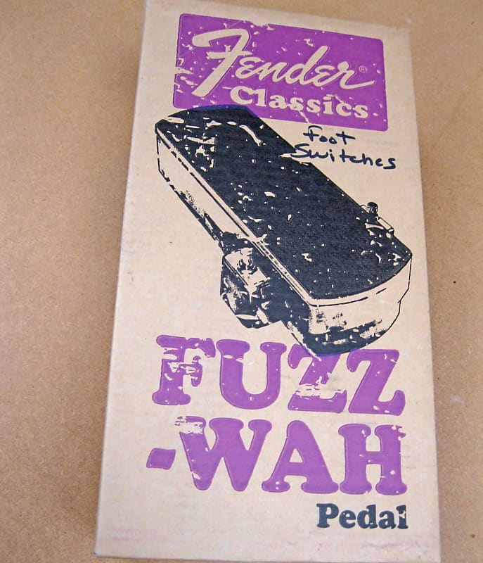 Fender Fuzz / Wah BOX ONLY | Reverb