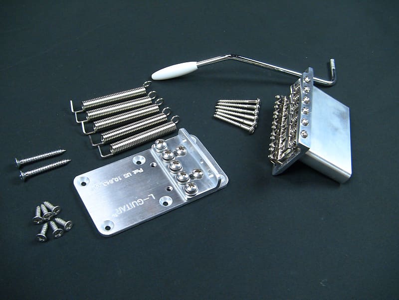 L Guitar Claw Loc Tremolo System 2023s - Polished Aluminum | Reverb