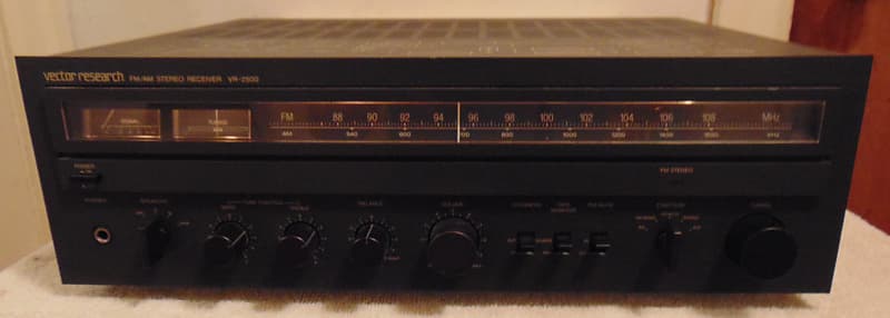 Vintage Vector Research VR-2500 Stereo Receiver With Manual | Reverb