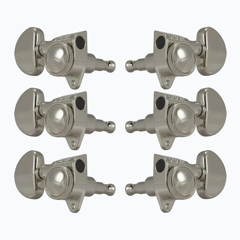 Allparts GROVER® 502 SERIES 3X3 LOCKING TUNERS Chrome | Reverb