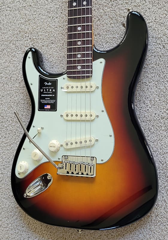 Fender American Ultra Stratocaster Left Handed Electric | Reverb