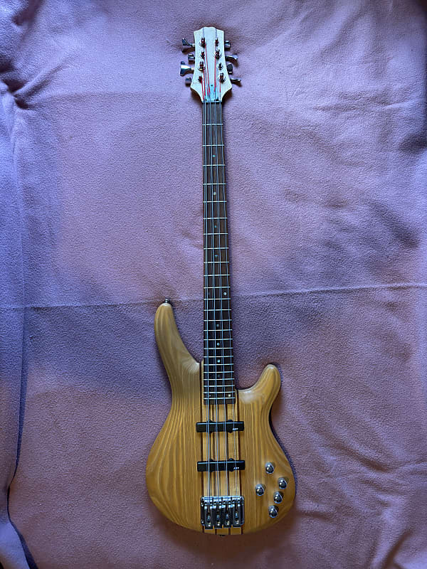 ESP style Eight string bass 90s - Natural | Reverb UK