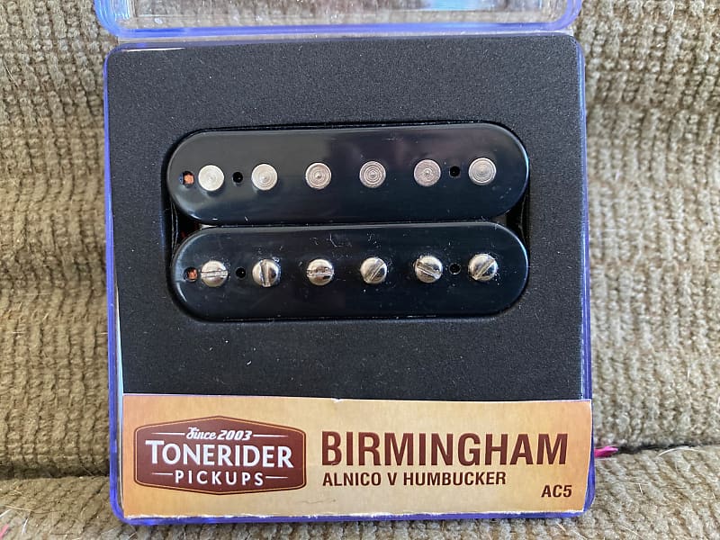 Tonerider Birmingham Bridge PIckup (AC5B) 2020 - Black | Reverb
