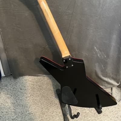 Warmoth Explorer Custom Built 1980s neck - Black | Reverb