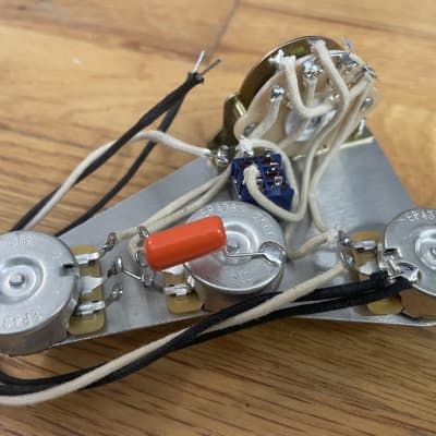 David Gilmour Fender Stratocaster 7 Way Wiring With Seymour | Reverb