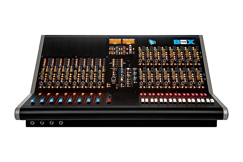 API The Box 2 | 24 Channel Recording / Mixing Console | Demo | Reverb