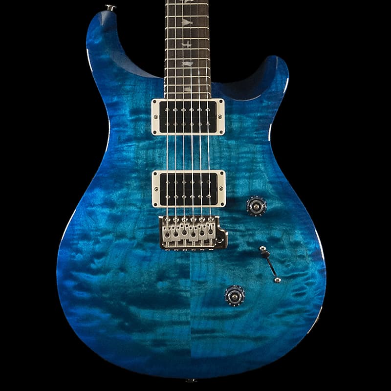 PRS S2 10th Anniversary Custom 24 Guitar in Lake Blue | Reverb