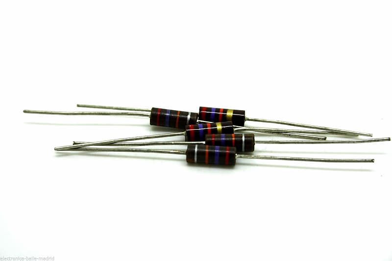 5x 27K 0.5W 1/2W 5% CARBON COMPOSITE COMP RESISTORS FOR | Reverb UK
