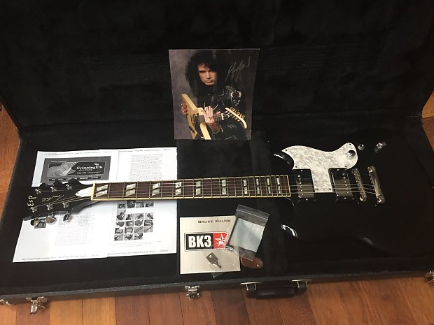 ESP SG Viper Custom Shop Bruce Kulick (KISS) owned and signed | Reverb