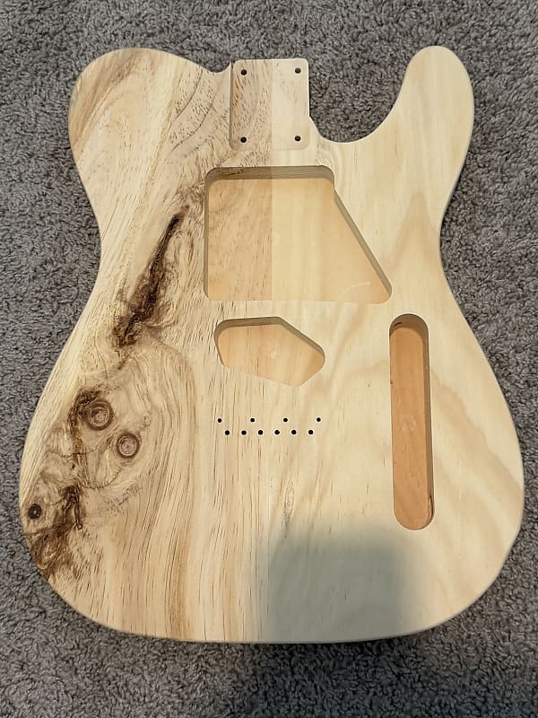 Knotty Pine Fender Telecaster Style Body | Reverb