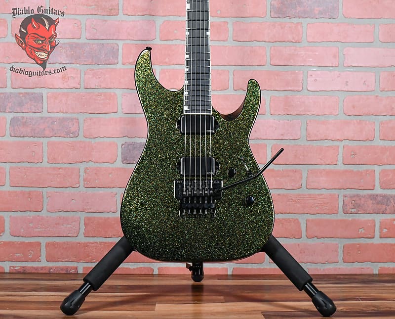 ESP Original M-II Custom CTM Special Run Platon Gold Sparkle | Reverb