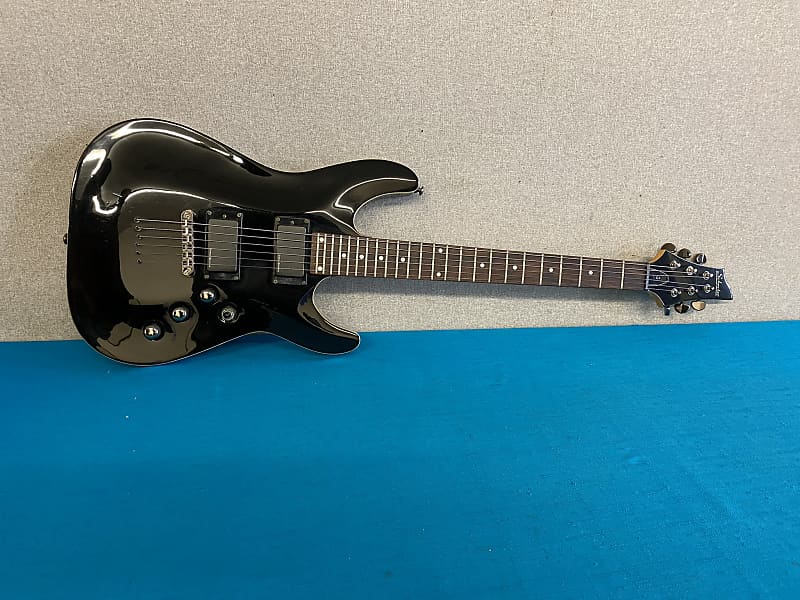Schecter C-1 Diamond Series Electric Guitar - Black - | Reverb