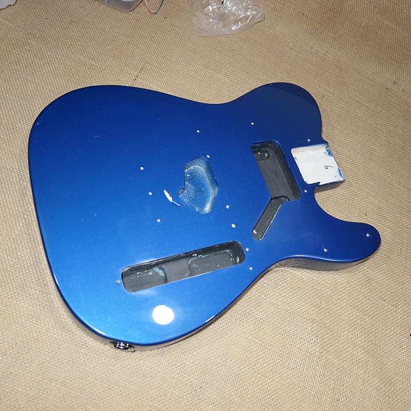 Body Blue Metallic, Genuine Squier Telecaster Bullet | Reverb